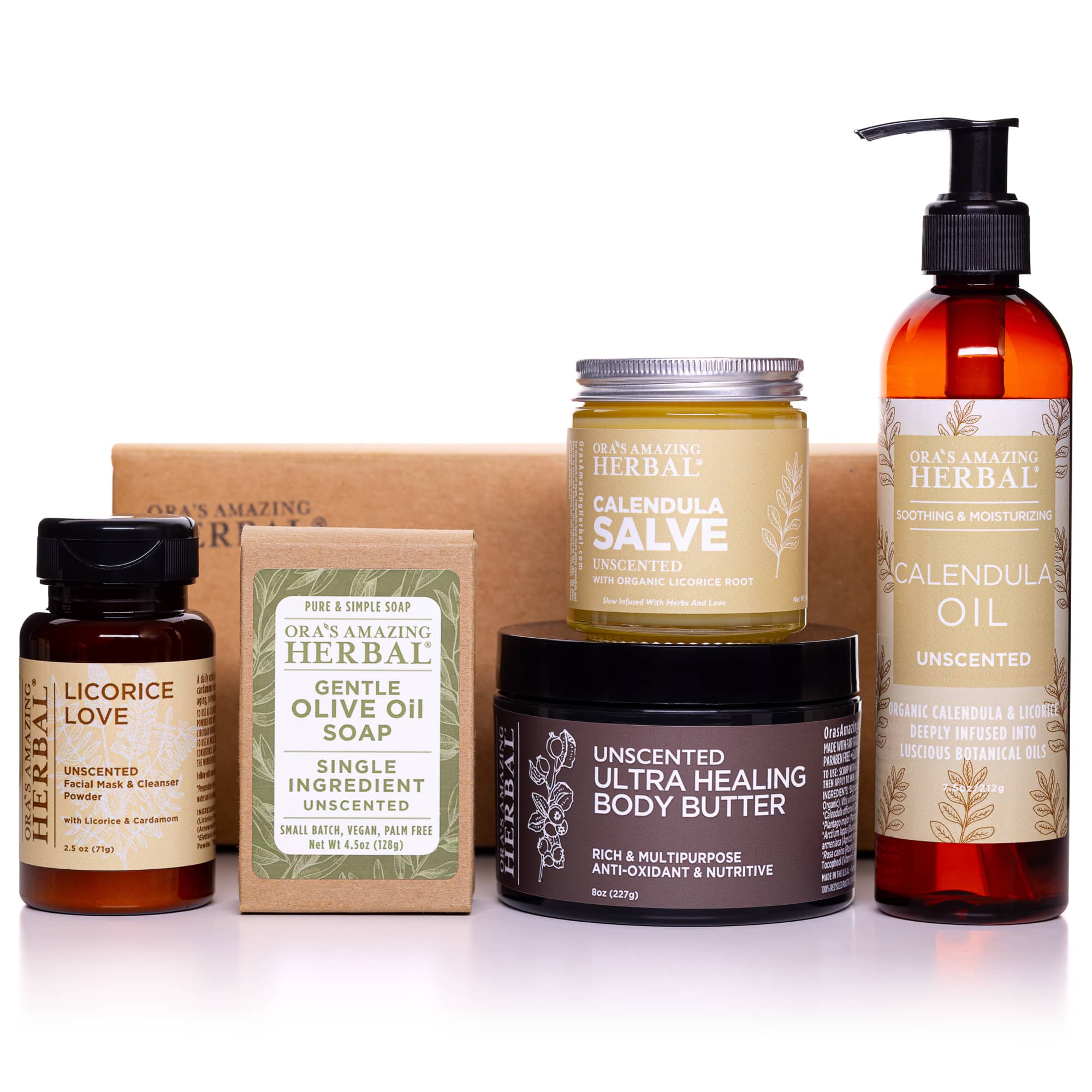 Coconut Free Eczema Regimen Set – Ora's Amazing Herbal